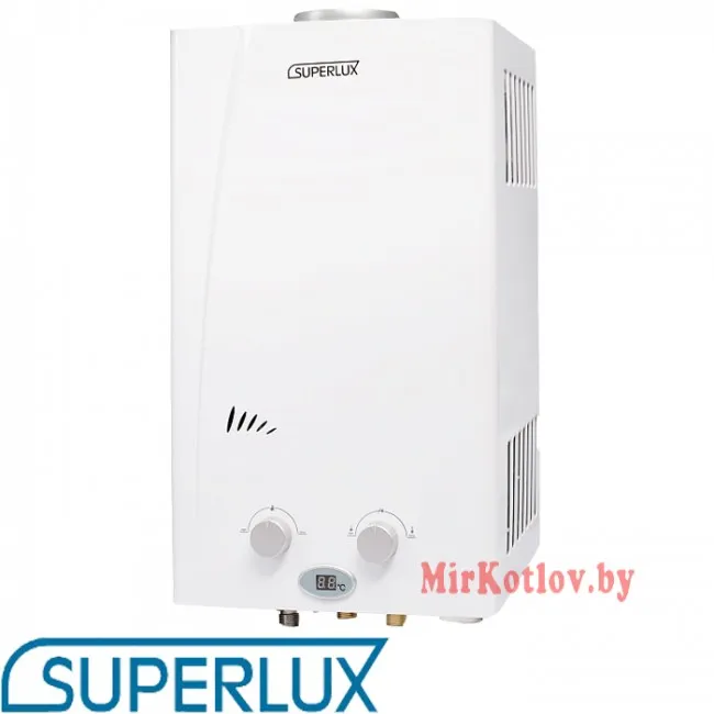 Газовая колонка SUPERLUX 10L CF NG NEW купить в Минске - цены ...