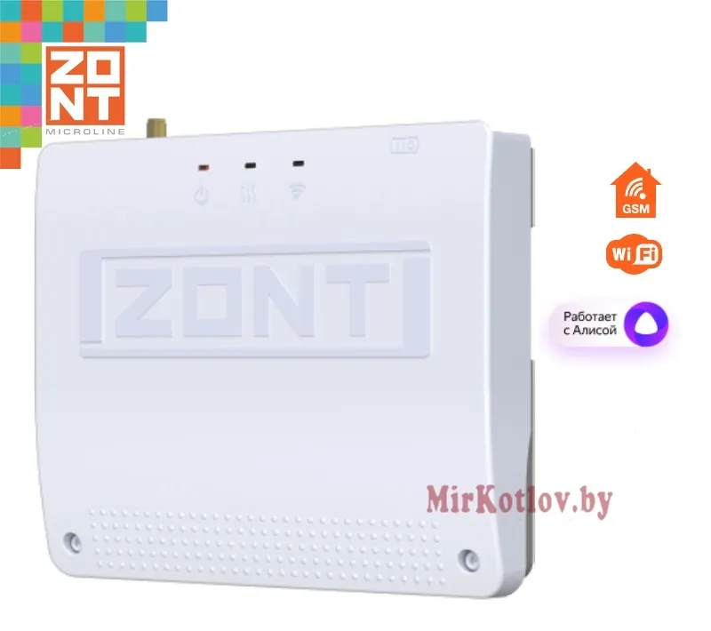 Контроллер ZONT SMART NEW (GSM и Wi-Fi) купить в Минске - цены, характеристики и отзывы